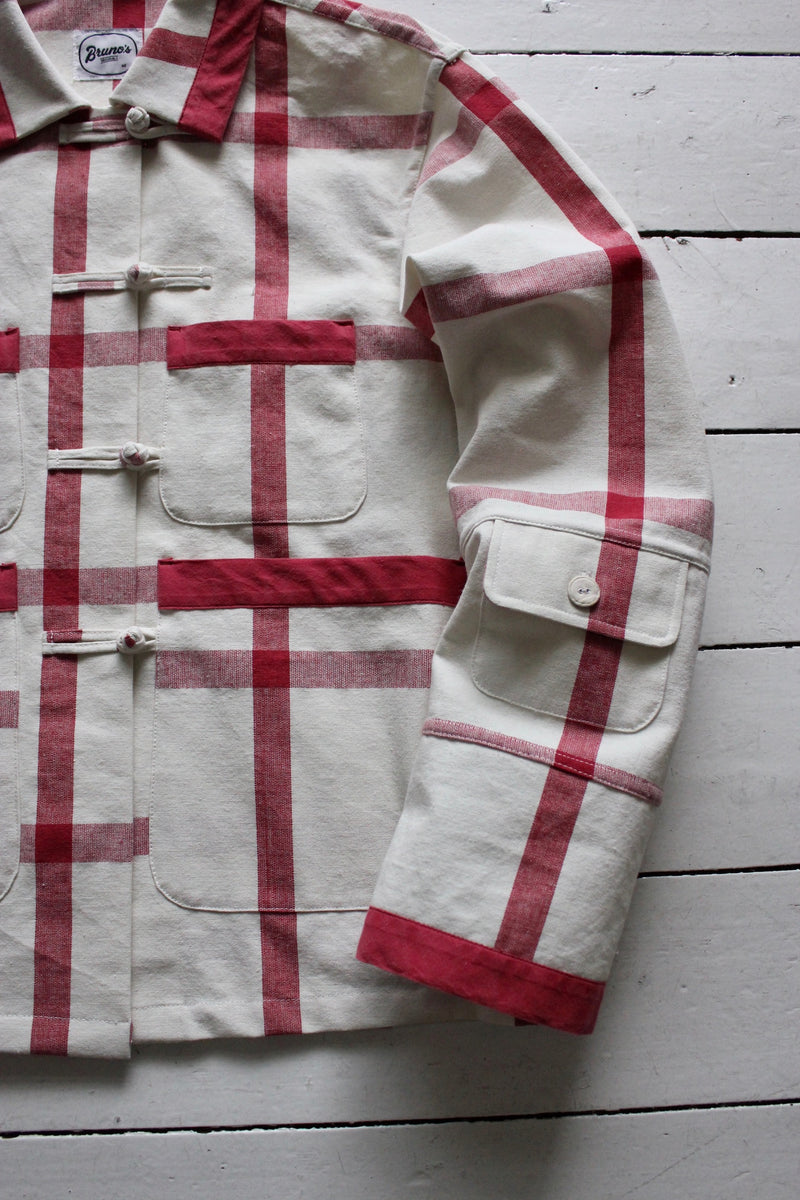 Red Check Chore Jacket | Bruno's Originals – SEAMS