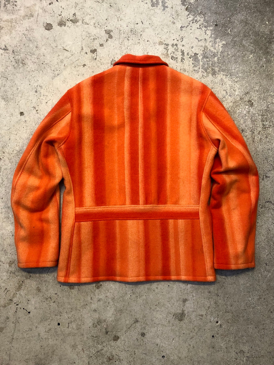 Burnt Orange Wool Coat – SEAMS