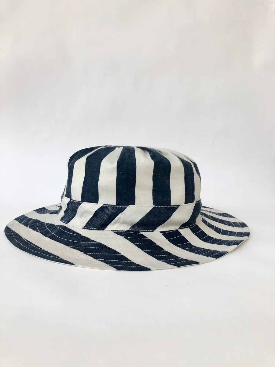 Striped Sun Hat – SEAMS